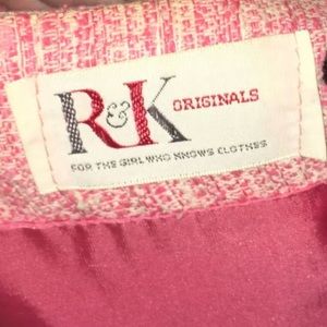 R&K | Dresses | Vintage 95s R K Pink Dress Jacket Set | Poshmark